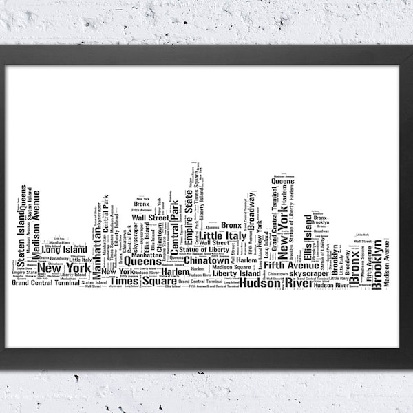 Typography Print - Etsy