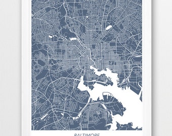 Baltimore Travel Poster - Etsy