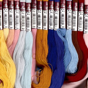 DMC Floche Colors 739-5200, White, Ecru - Etsy