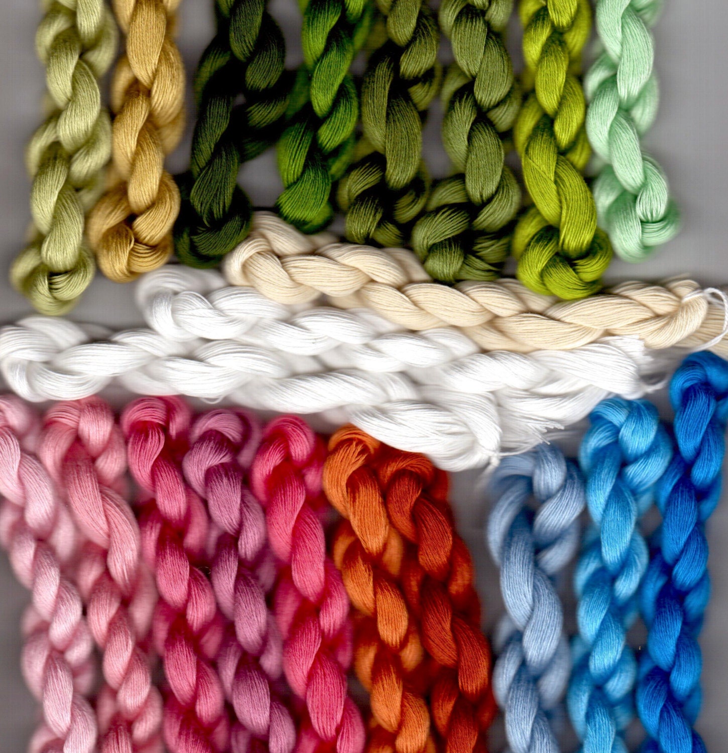 DMC Floche - Colors 739-5200, White, Ecru - Etsy Australia