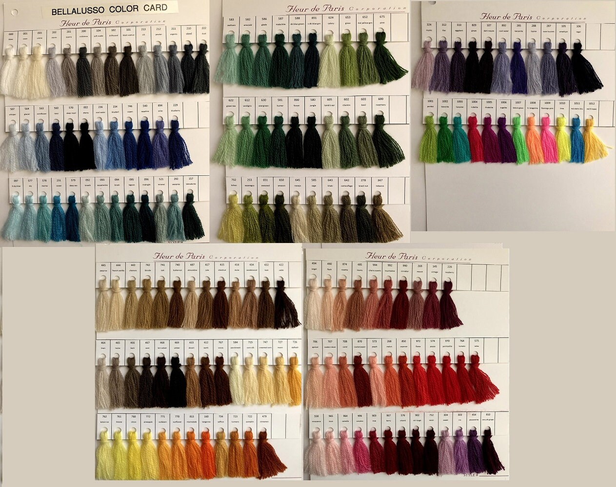 Bella Lusso Full Set 164 Colors - Etsy