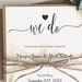 Printed We Do Rustic Wedding Invitation With Twine Ivory With - Etsy