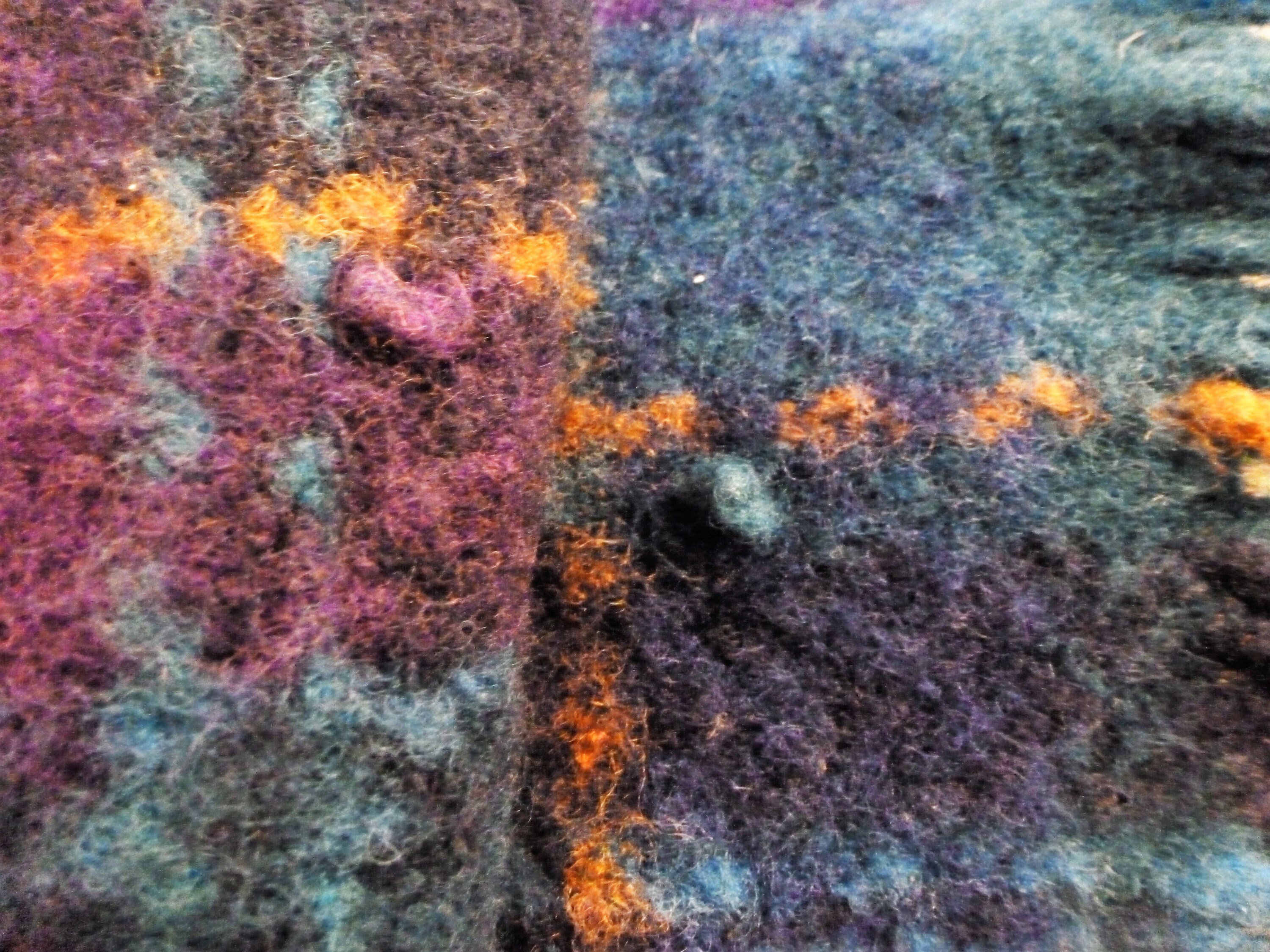 Lux Vintage Wool Pendleton Blanket Blue Meridian Plaid