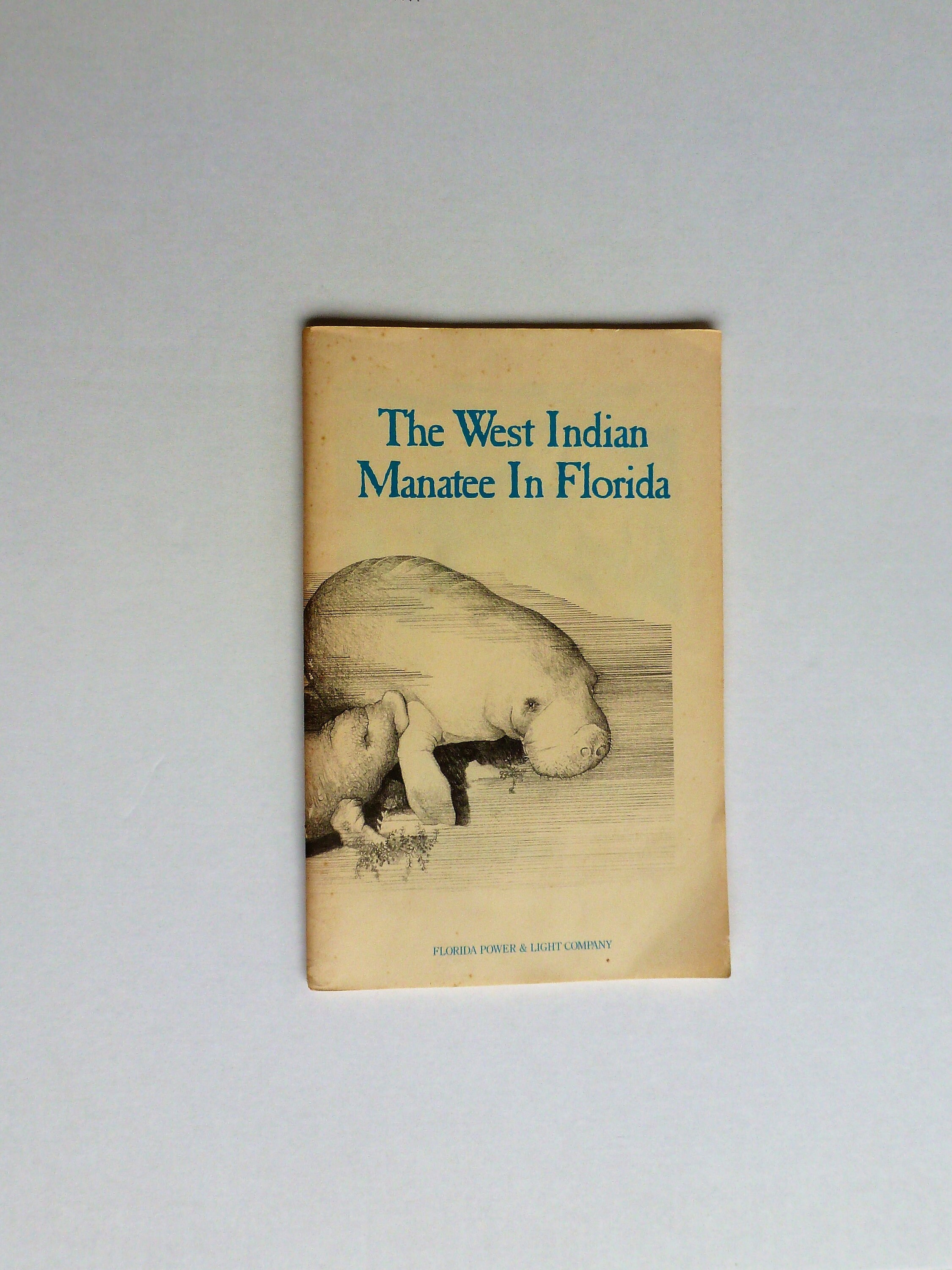 Vintage Manatee Informational Booklet