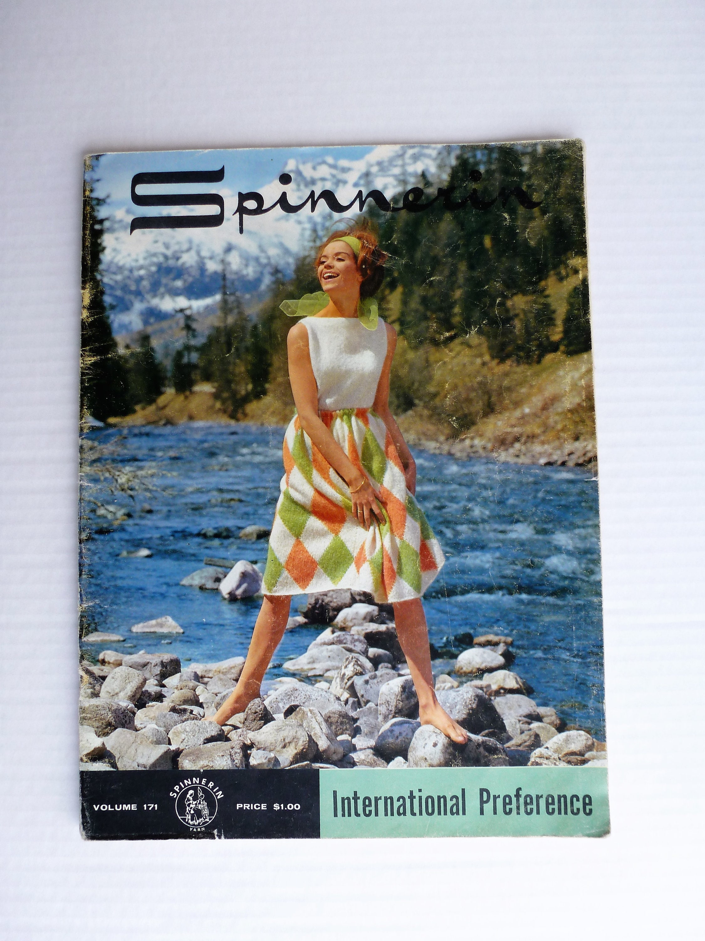 Vintage Spinnerin Yarn Magazine