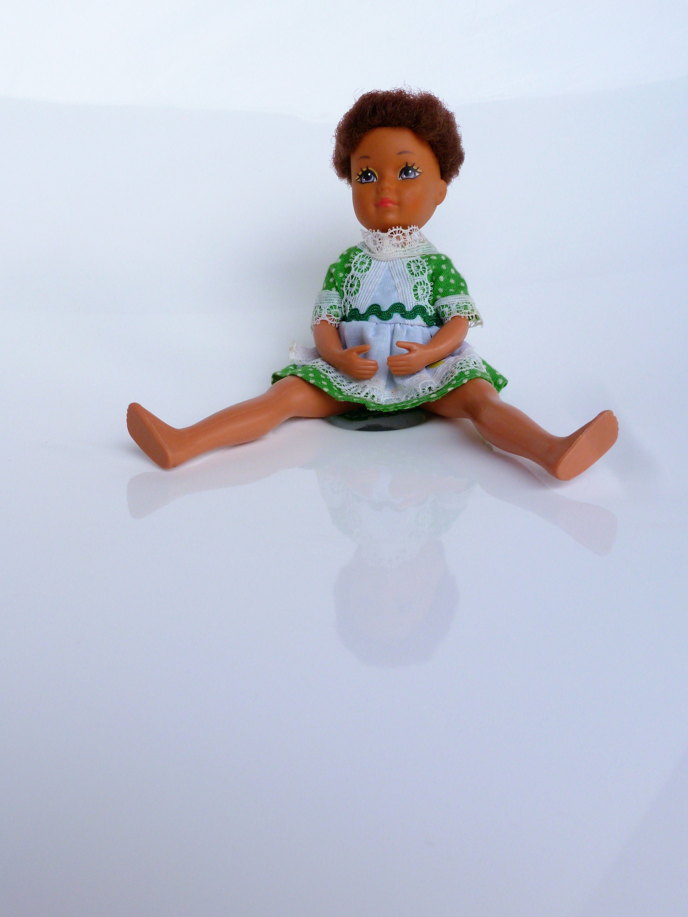 Vintage Creata Plastic Doll Kelly Today's Girls 1980s Stylish Doll