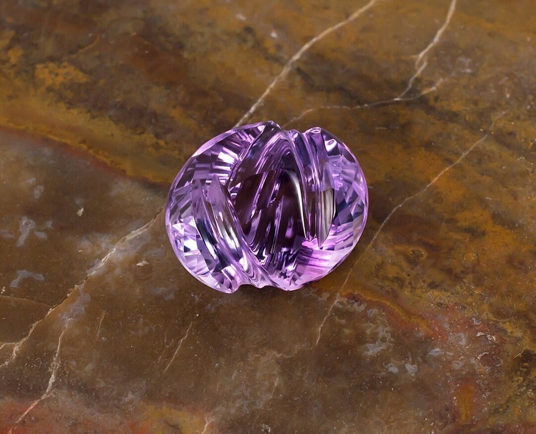 14.43ct Amethyst Fantasy Cut Gemstone USA Seller Purple - Etsy New Zealand