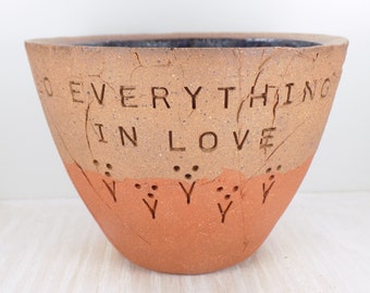 Pottery Bible Verse Bowl - Etsy