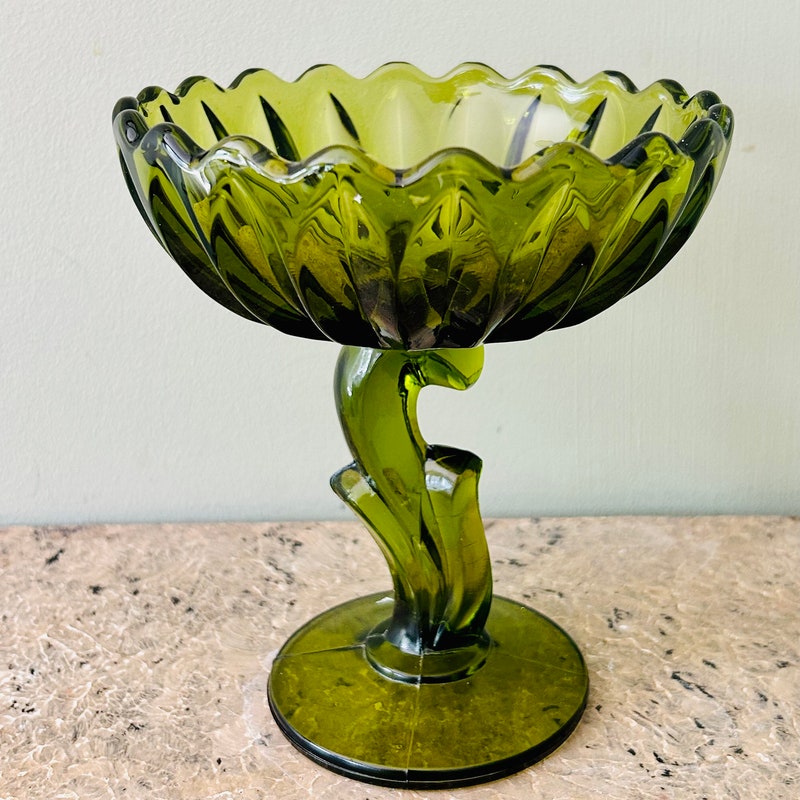 Green Glassware - Etsy