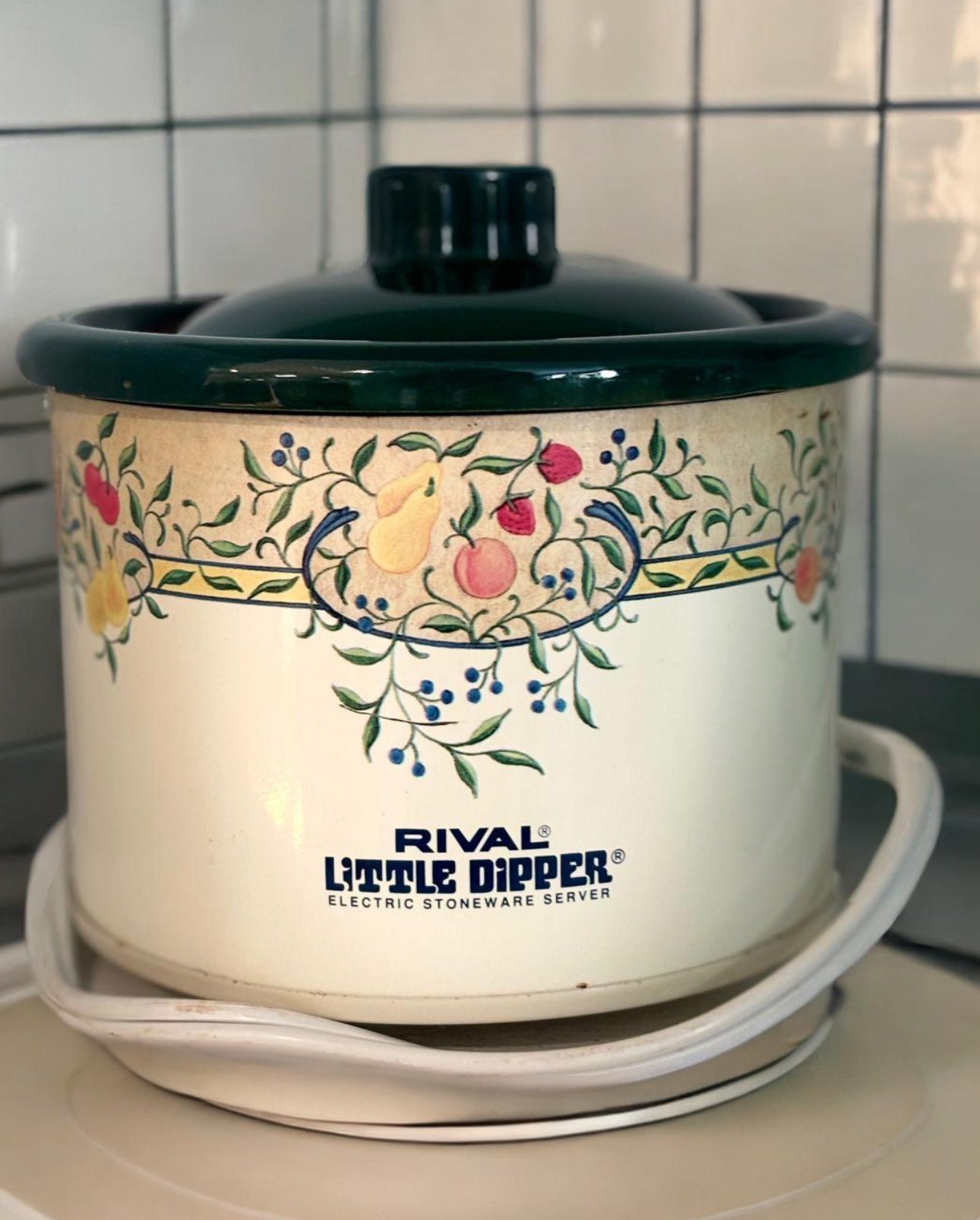Vintage Rival Electric Little Dipper Sauce Maker Potvintage Retro Crock ...