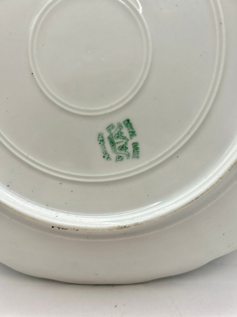 Antique RS Germany/rs Prussia Porcelain Cake Plate Circa 1920s, Green ...