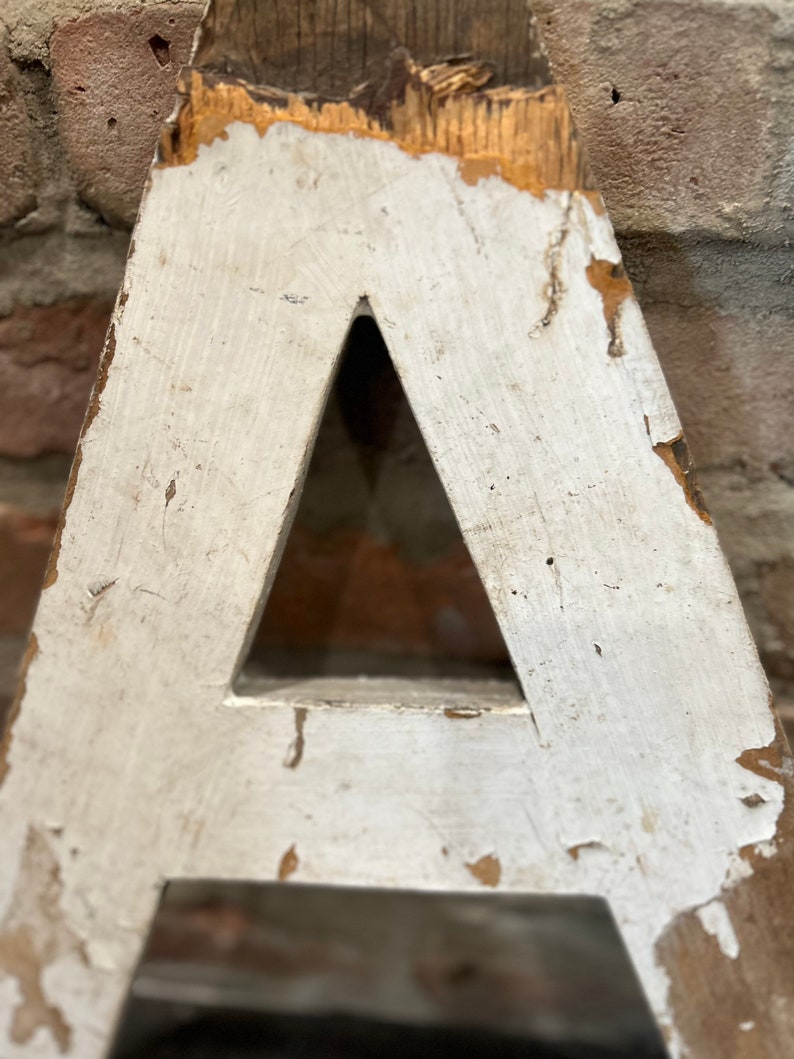 Vintage Barn Wood Monogram Letter A Wall Decor, Antique Farmhouse Barn ...