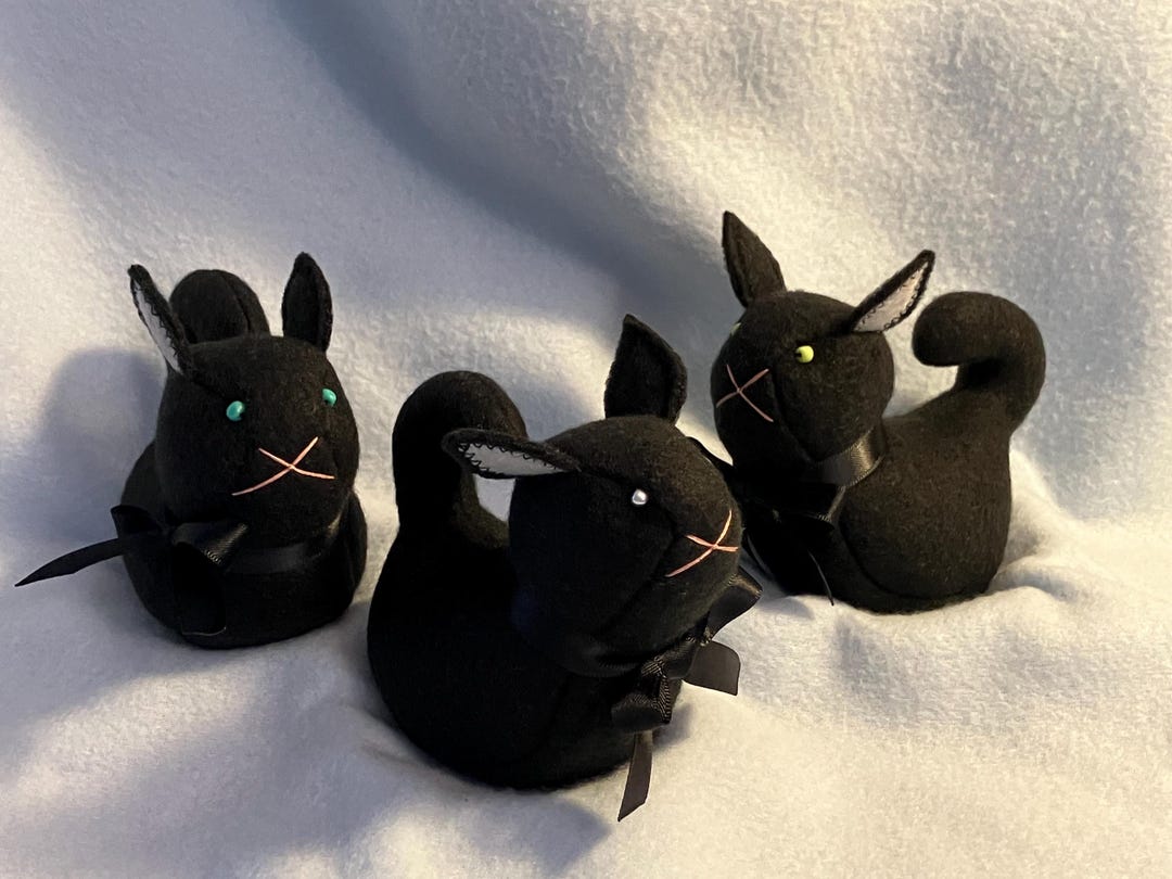 Black Kitty Bon Bon - Etsy
