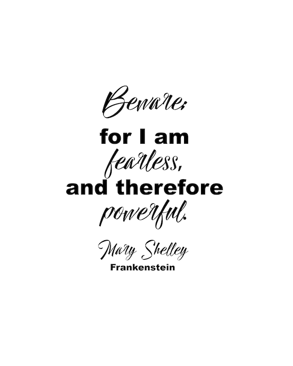 Frankenstein Theme Quotes