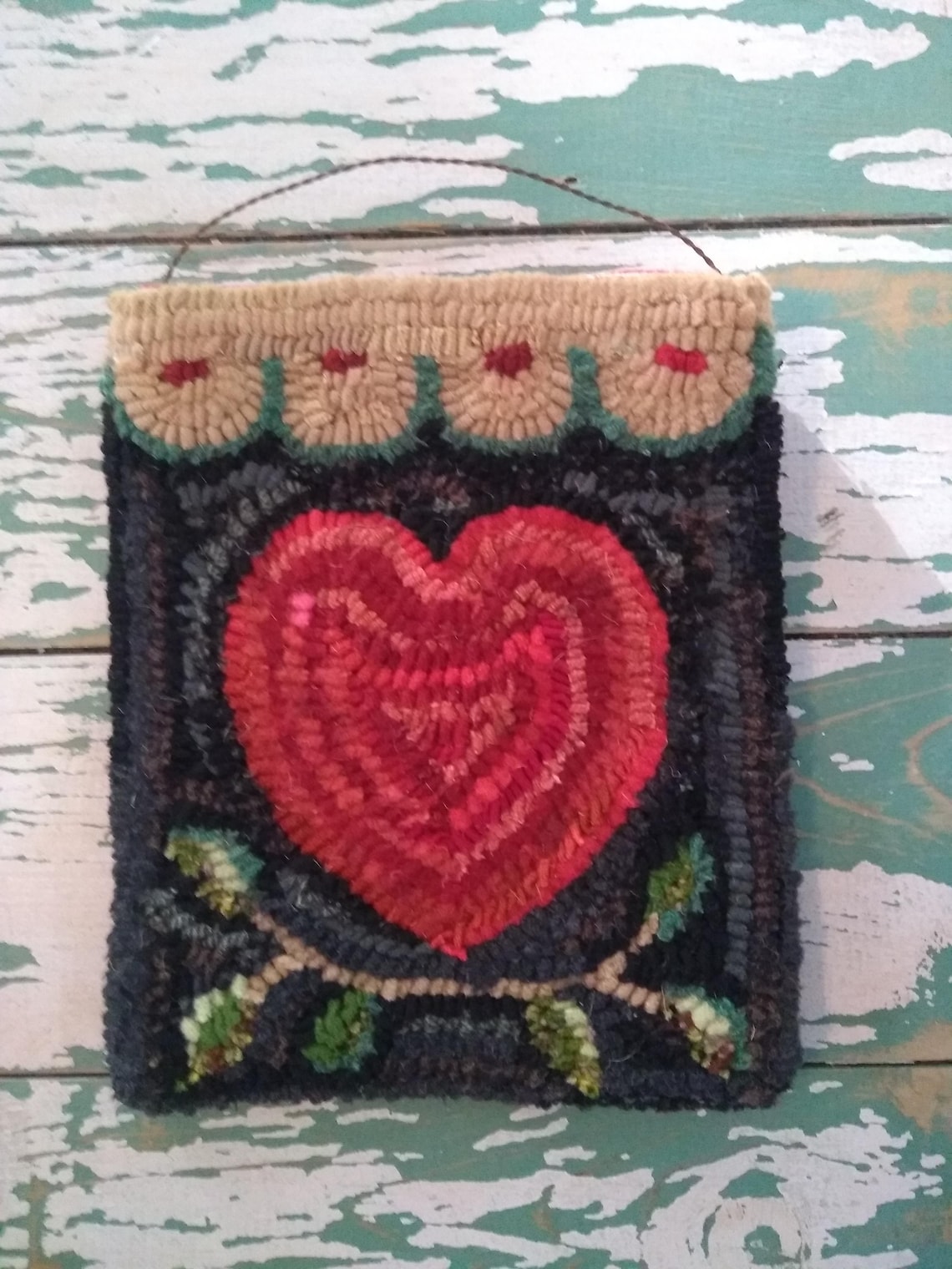 Hand Hooked Wool Rug - Etsy