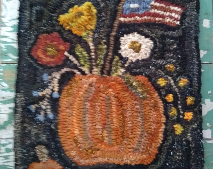 Hand Hooked Wool Rug - Etsy