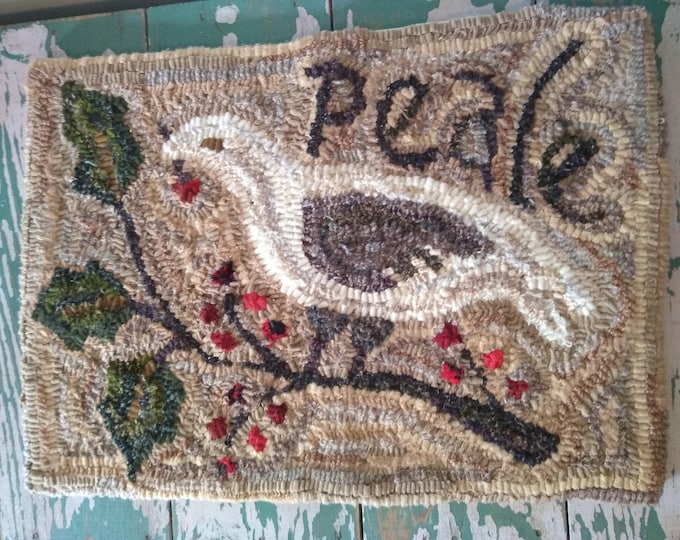 Hand Hooked Wool Rug - Etsy