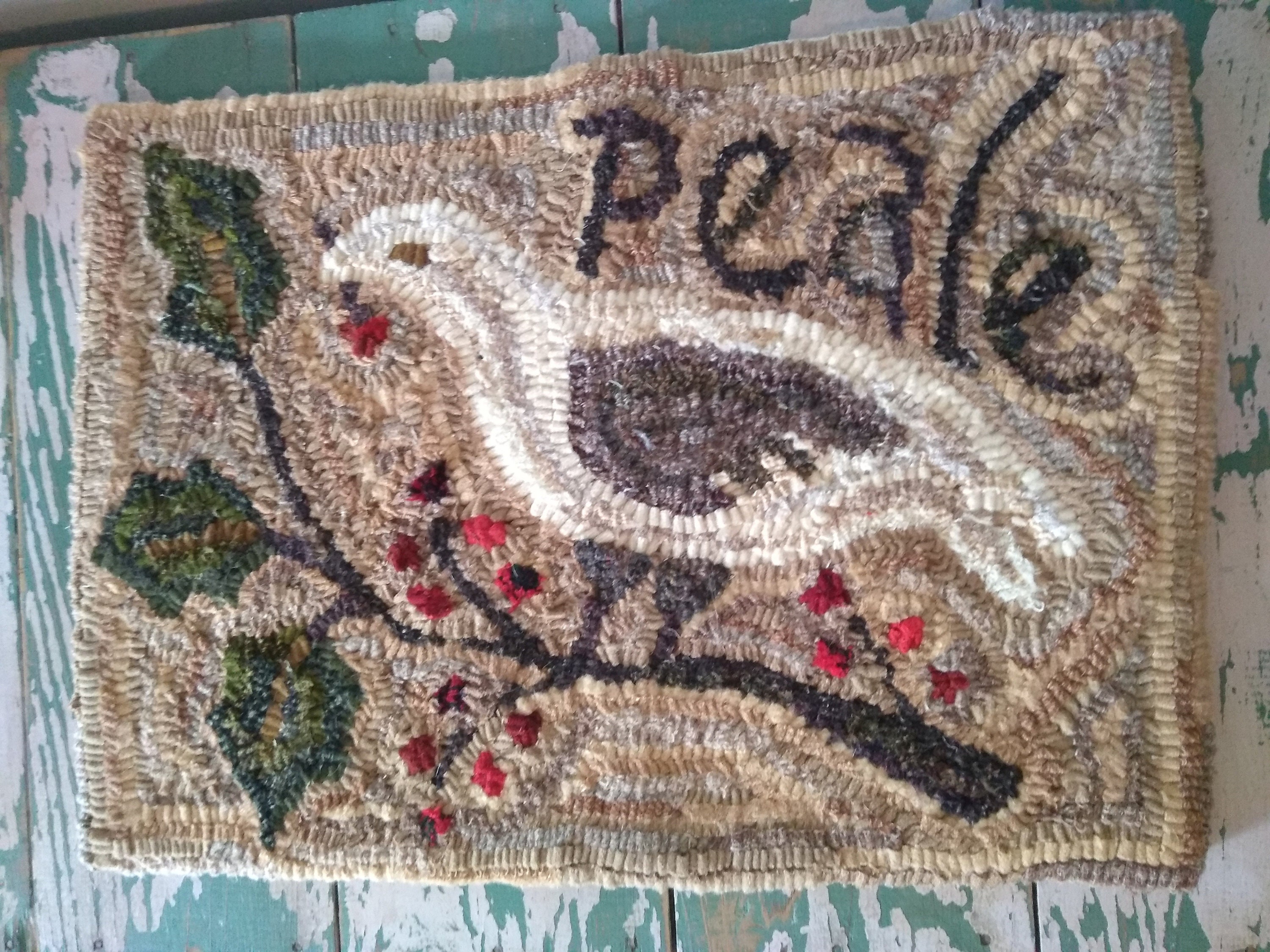 Hand Hooked Wool Rug - Etsy