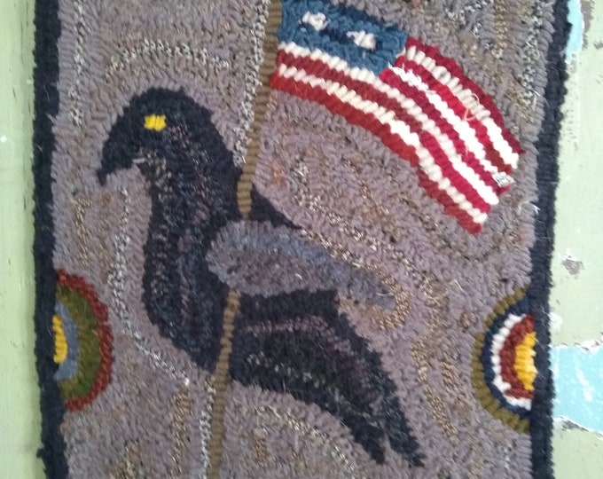 Hand Hooked Wool Rug - Etsy