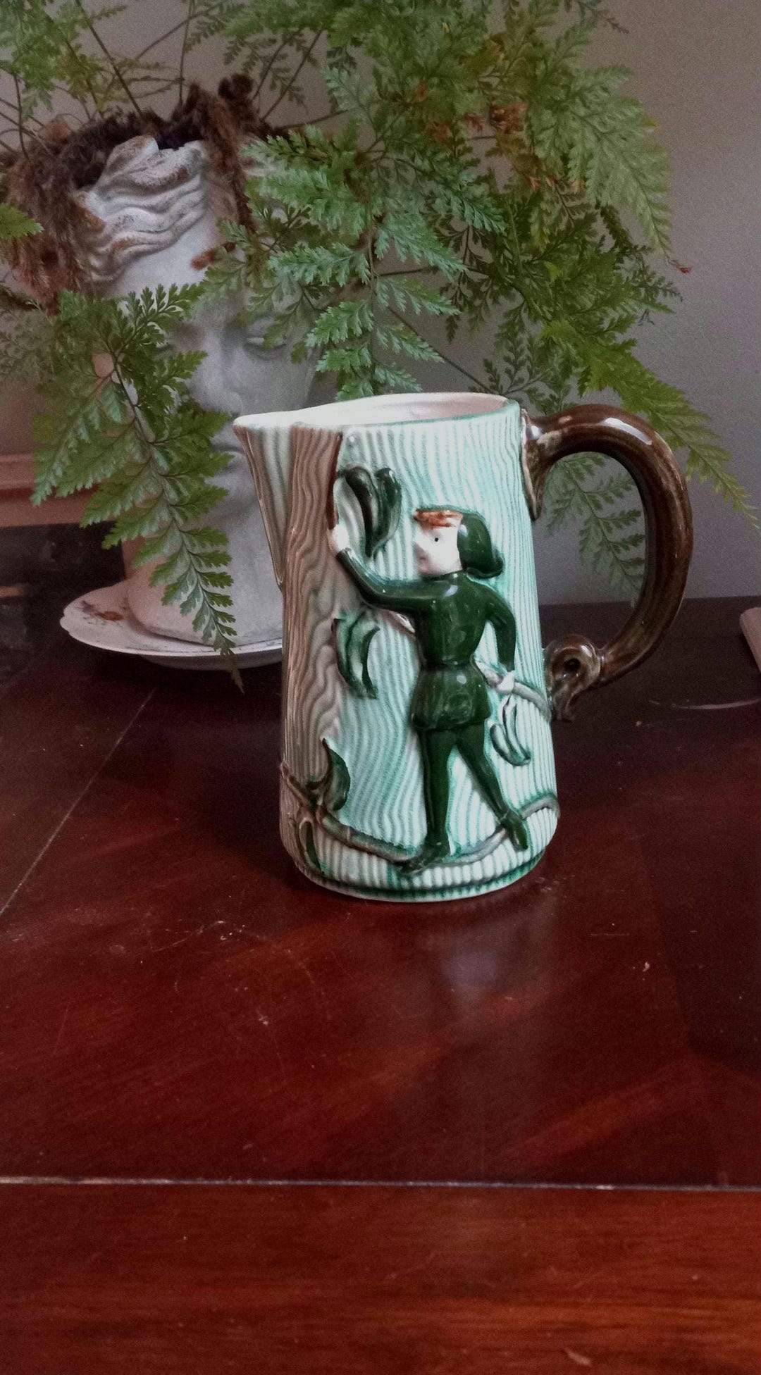 Jack and the Beanstalk Pitcher Vintage 50's Batlin & Sons, 32 Oz, Japan ...