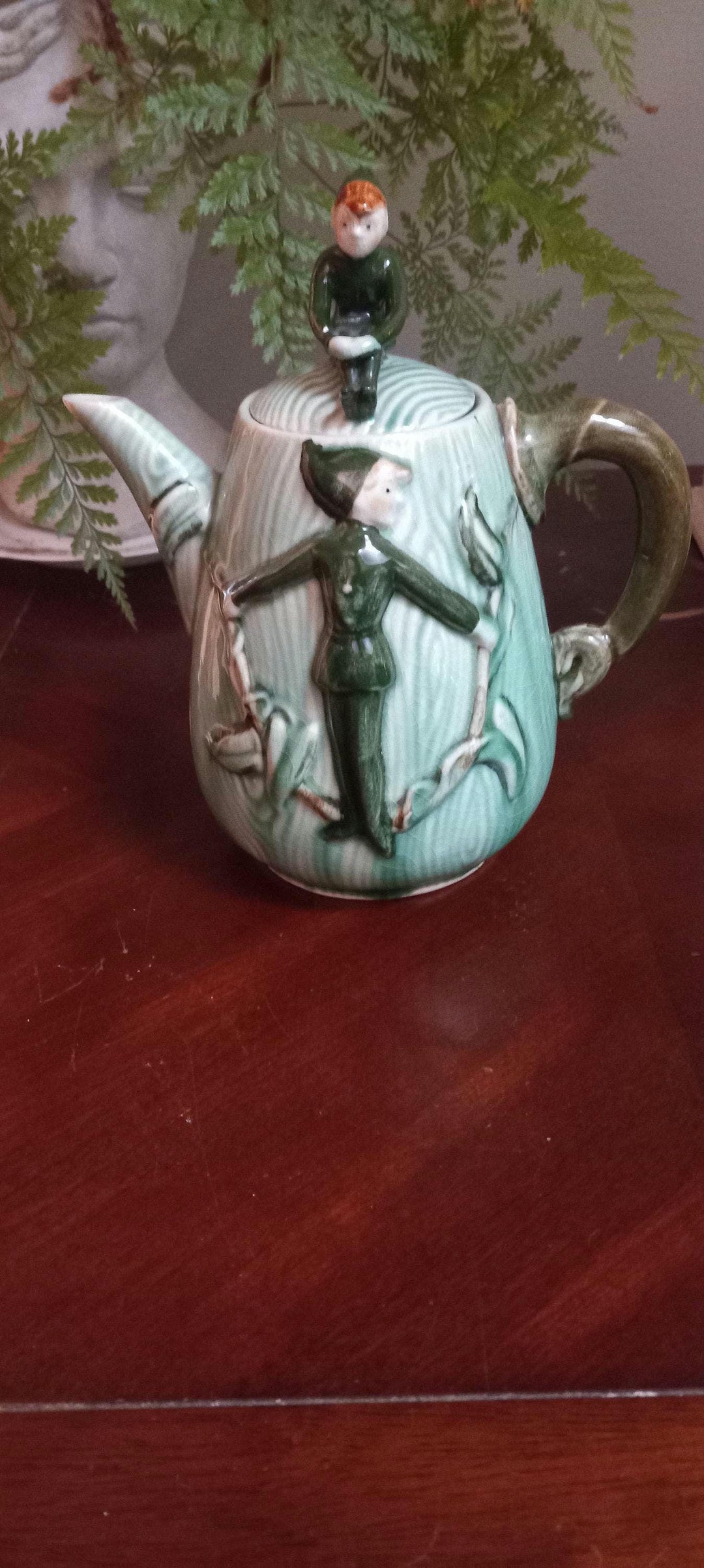 Jack and the Beanstalk Tea Pot Vintage 50's Batlin & Sons, Japan, Elf ...