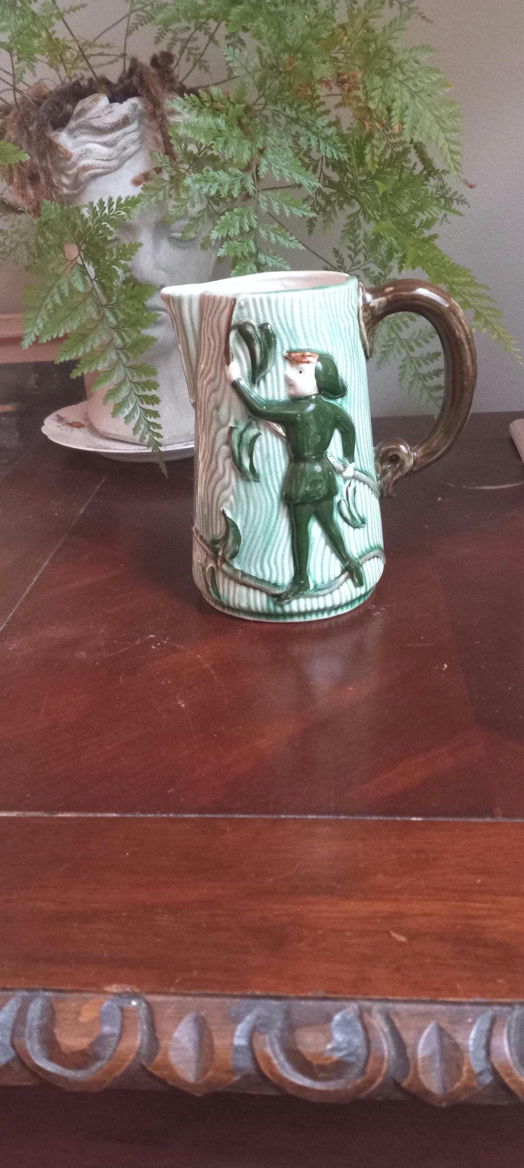 Jack and the Beanstalk Pitcher Vintage 50's Batlin & Sons, 32 Oz, Japan ...