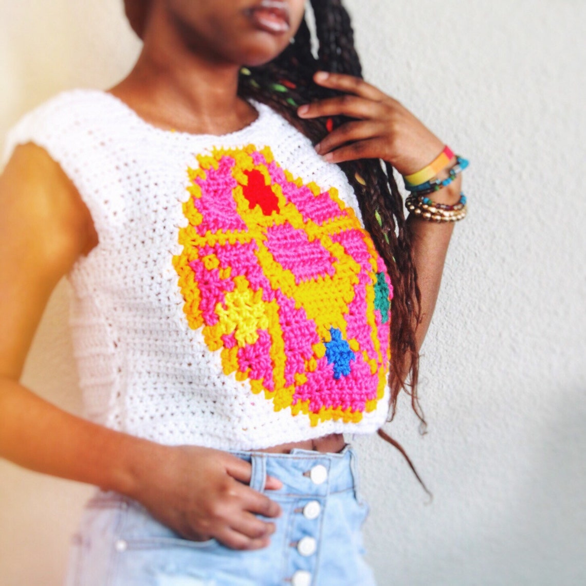 The Sailor Charm Crochet Crochet Top Pattern. Instant Download! - Etsy