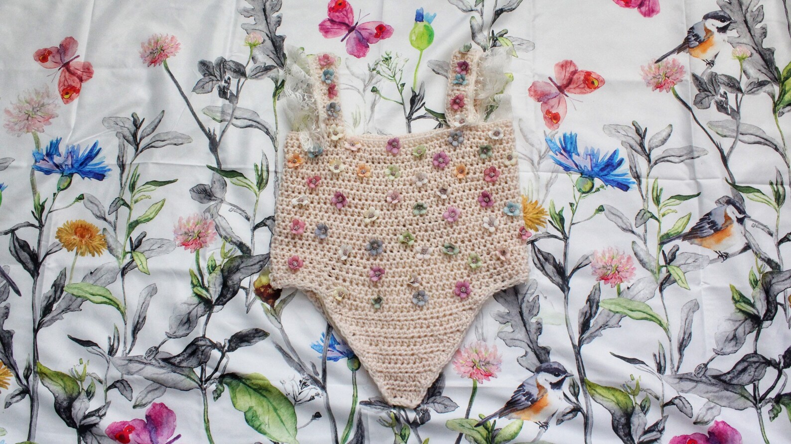 The Flourishing Crochet Bodysuit Pattern. Instant Digital - Etsy