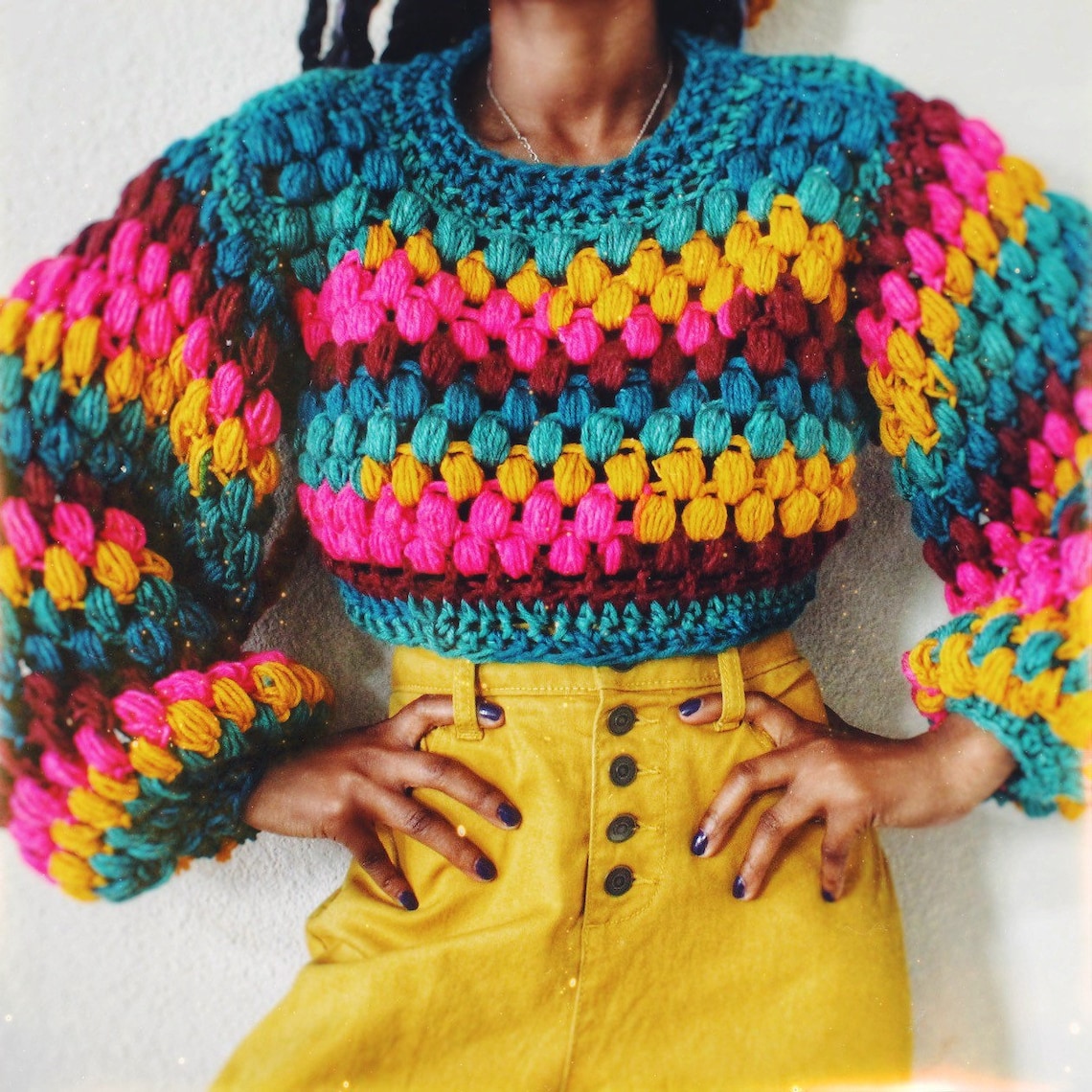 The Ethereal Crochet Sweater Top Pattern. Instant Download! - Etsy