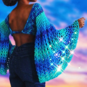 The Luna Crochet Top. Digital Crochet Pattern. - Etsy