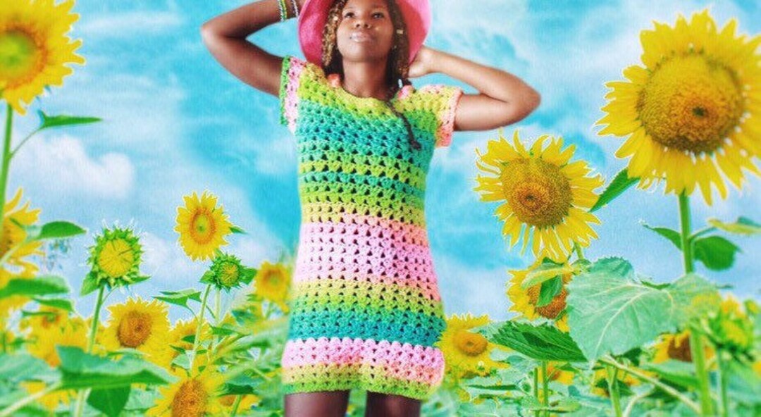 The Carousel Crochet Dress Pattern. Digital Pattern. - Etsy