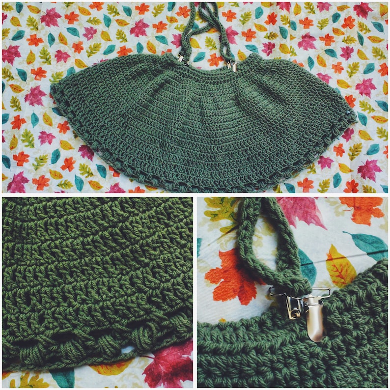 The Kalese Crochet Suspender Skirt Pattern. Digital Download. - Etsy ...