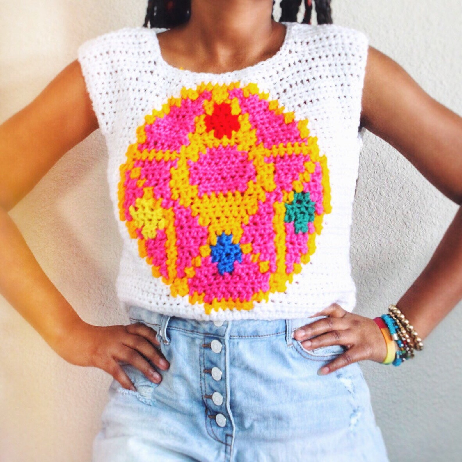 The Sailor Charm Crochet Crochet Top Pattern. Instant Download! - Etsy