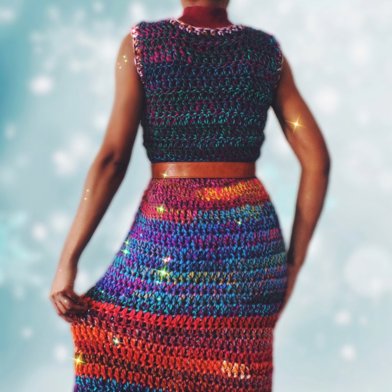 The Dazzled Remix Crochet Dress Pattern. Digital Download. - Etsy