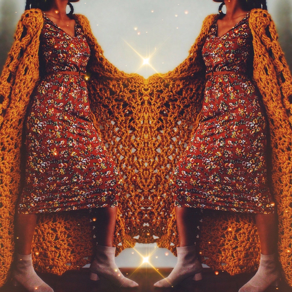 The Alaric Crochet Duster Cardigan Pattern. Instant Digital Download ...