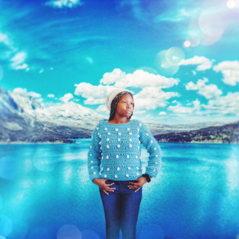 The Pop Pop Crochet Top Pattern. Instant Download - Etsy