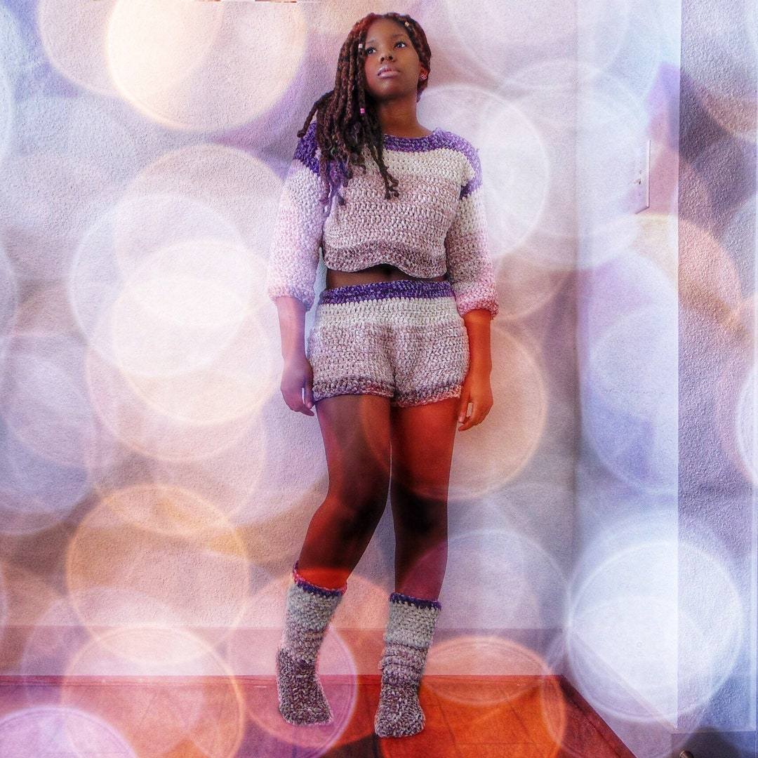 The Dream Lounge Wear Set Crochet Pattern. 3 Patterns Included. Instant ...