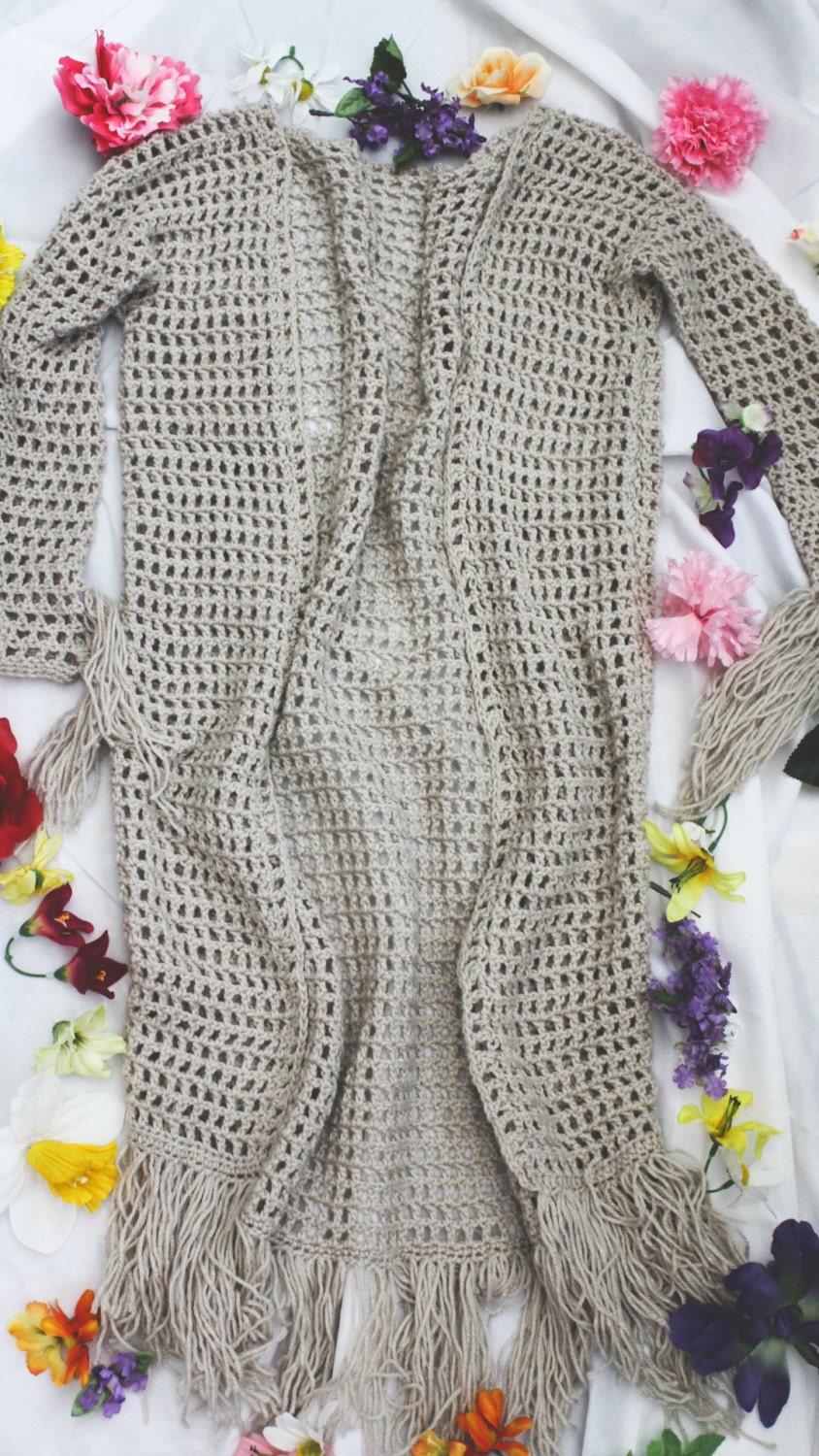 The Willow Crochet Cardigan Pattern. Instant Download. Crochet Pattern ...