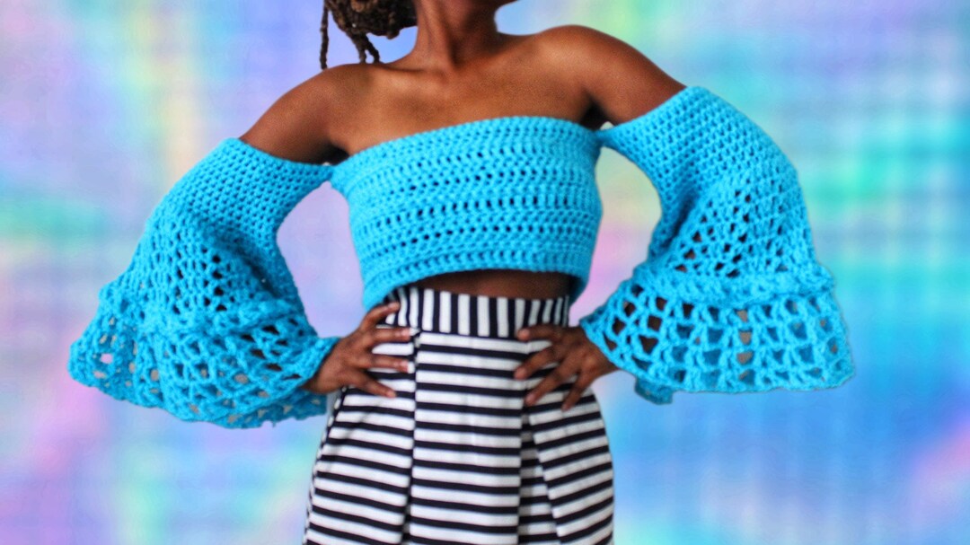 The Blooming One Crochet Top Pattern. Instant Download. - Etsy