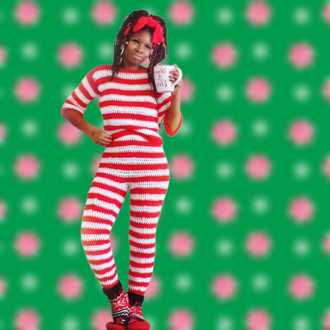 The Peppermint Crochet Lounge Set Pattern. Instant Download! - Etsy