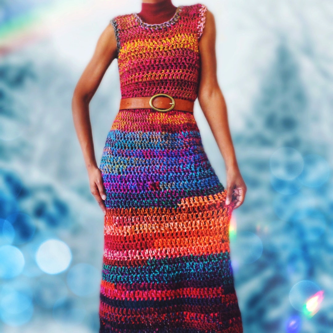 The Dazzled Remix Crochet Dress Pattern. Digital Download. - Etsy