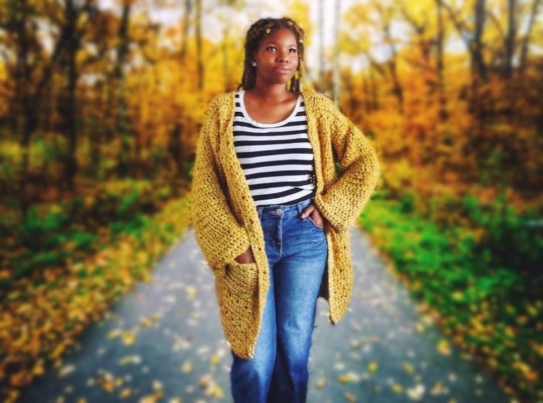 The Sweet September Crochet Cardigan Pattern. Instant Download! - Etsy