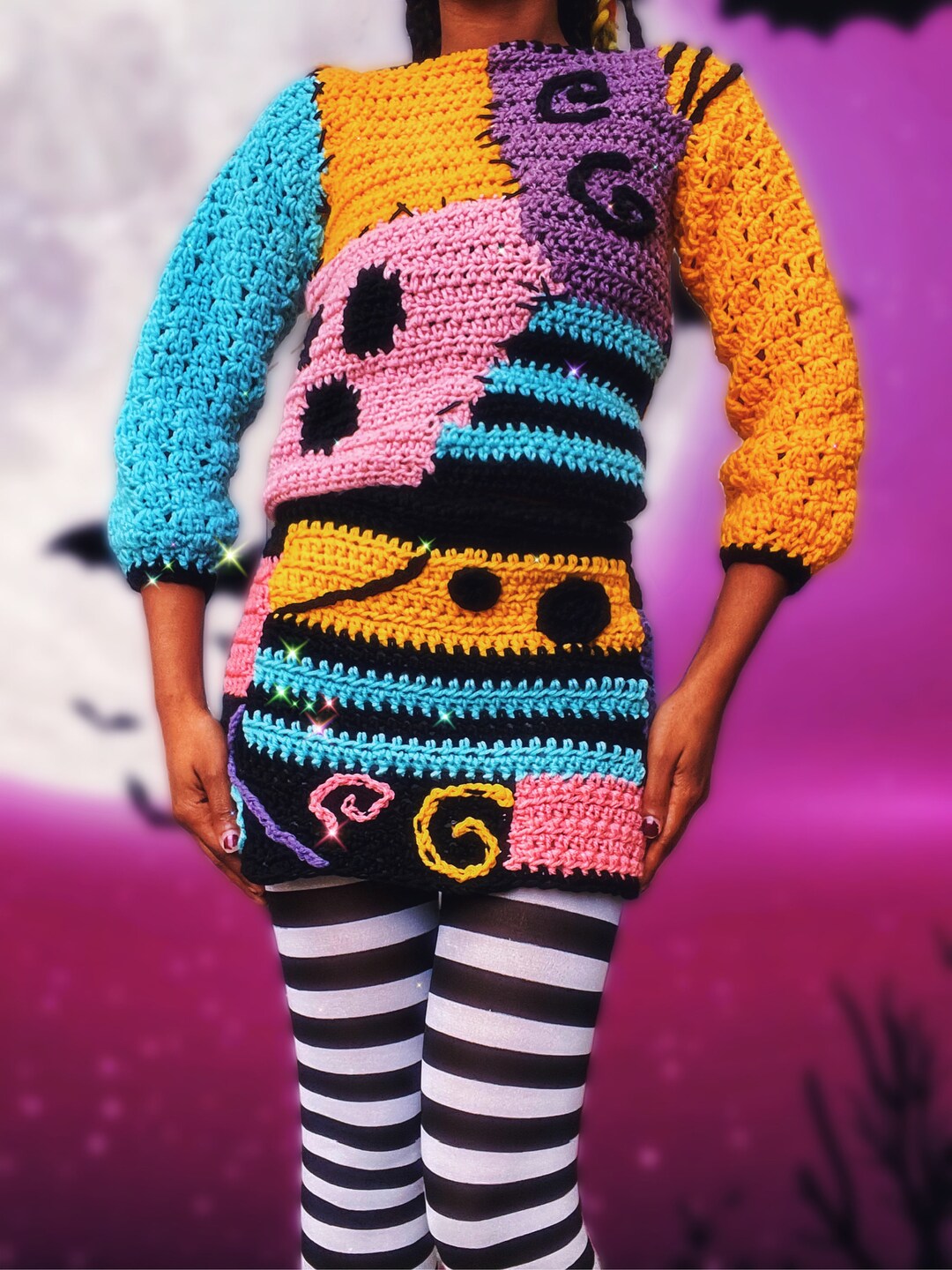 The Sally Stitch Crochet Skirt. Digital Crochet Pattern. - Etsy