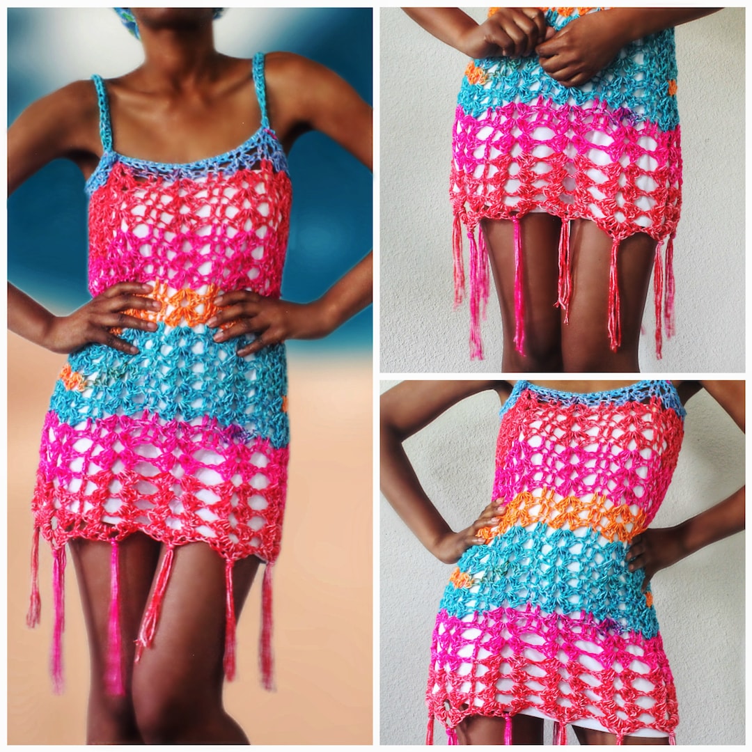 The Vivia Crochet Dress Digital Crochet Pattern. - Etsy
