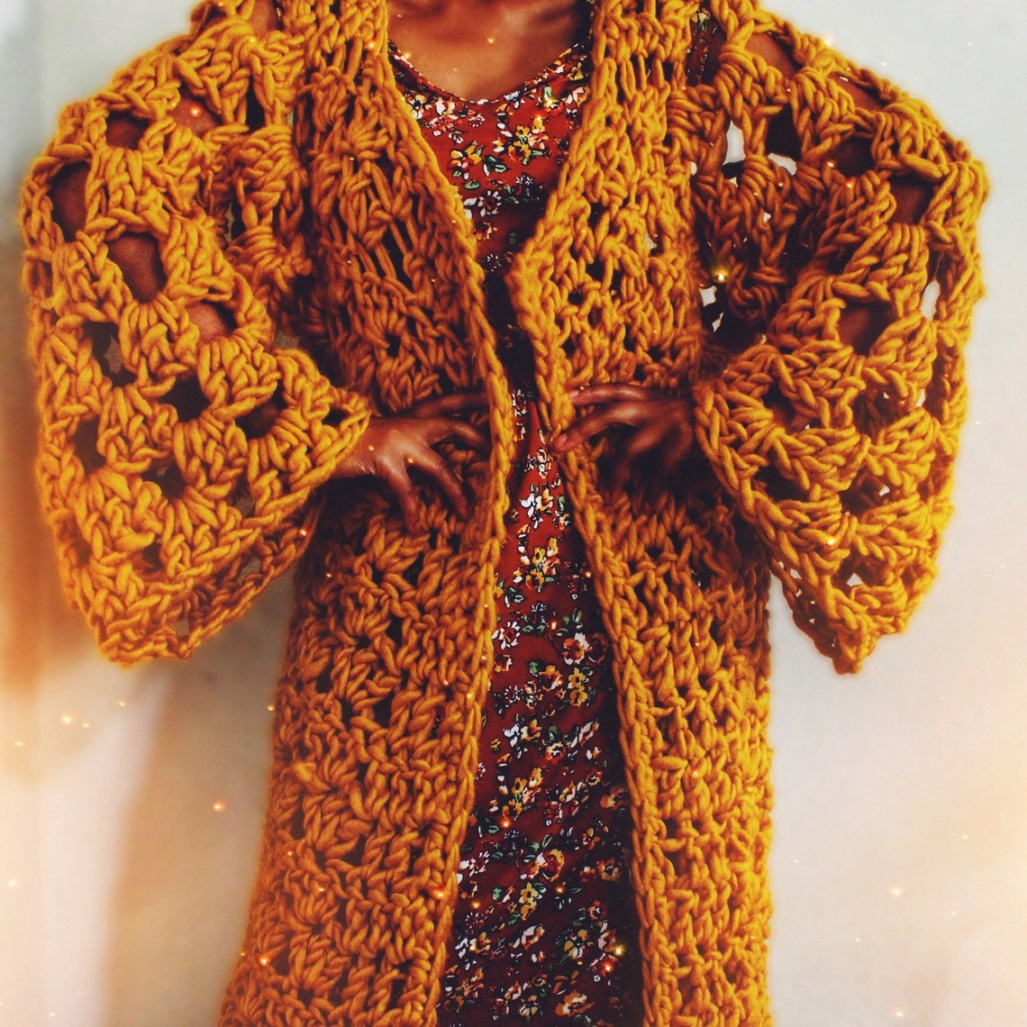 The Alaric Crochet Duster Cardigan Pattern. Instant Digital Download ...