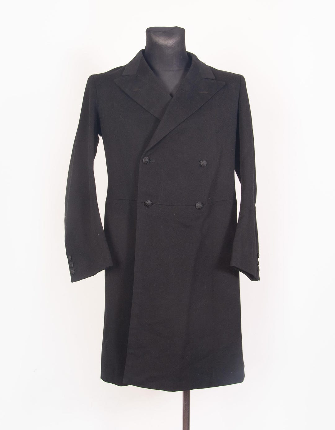 Vintage Edwardian Wool Frock Coat: 1910s Formal Menswear, Sz Small - Etsy