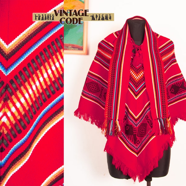 Native American Poncho - Etsy