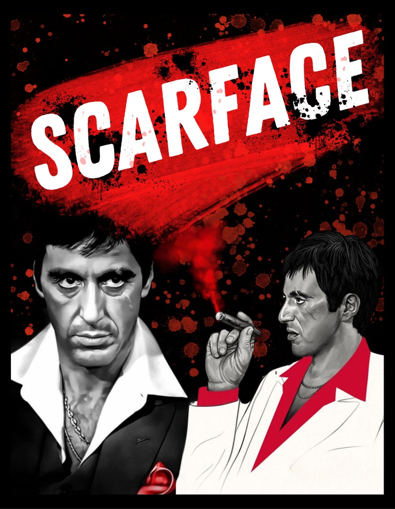 Amazing Scarface T-shirts - Etsy