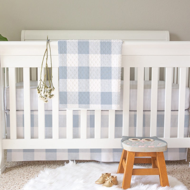 Grey Crib Set - Etsy