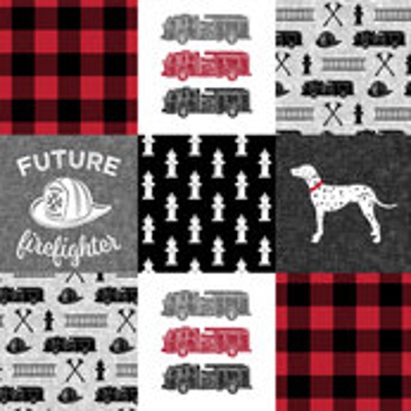 Fireman Fabric - Etsy